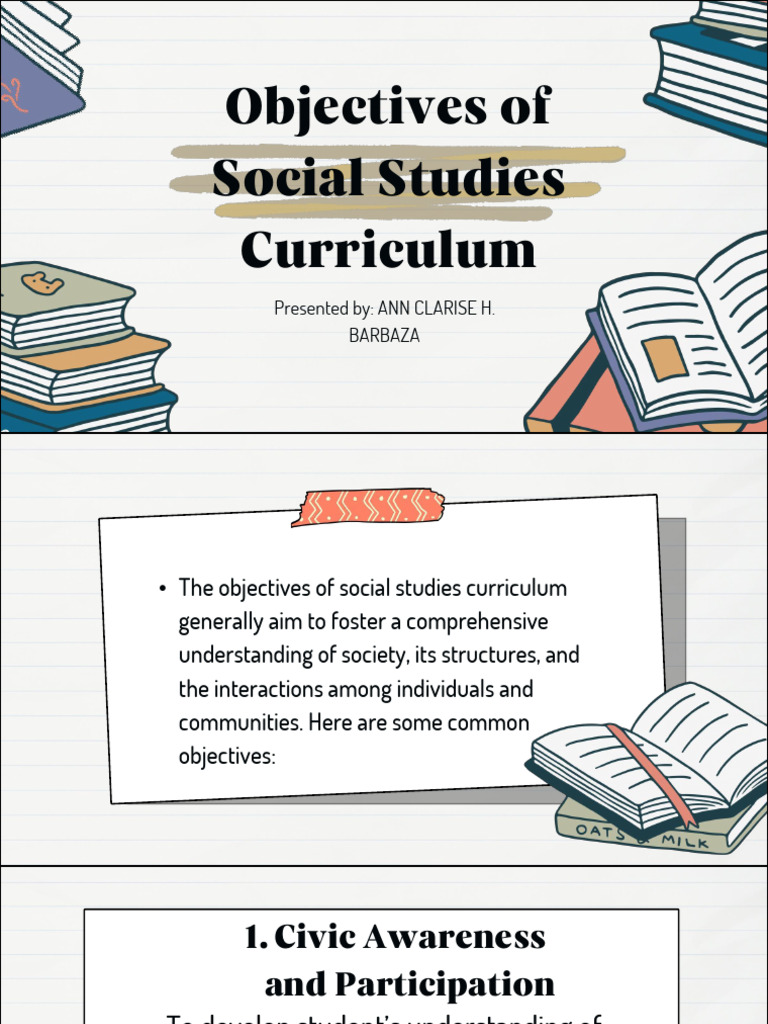 Introduction-Objectives-of-Social-Studies-curriculum-Themes-of-Social ...