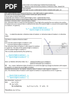 Worksheet Refractive Index Numericals CH - 10 Light Class - X | PDF ...