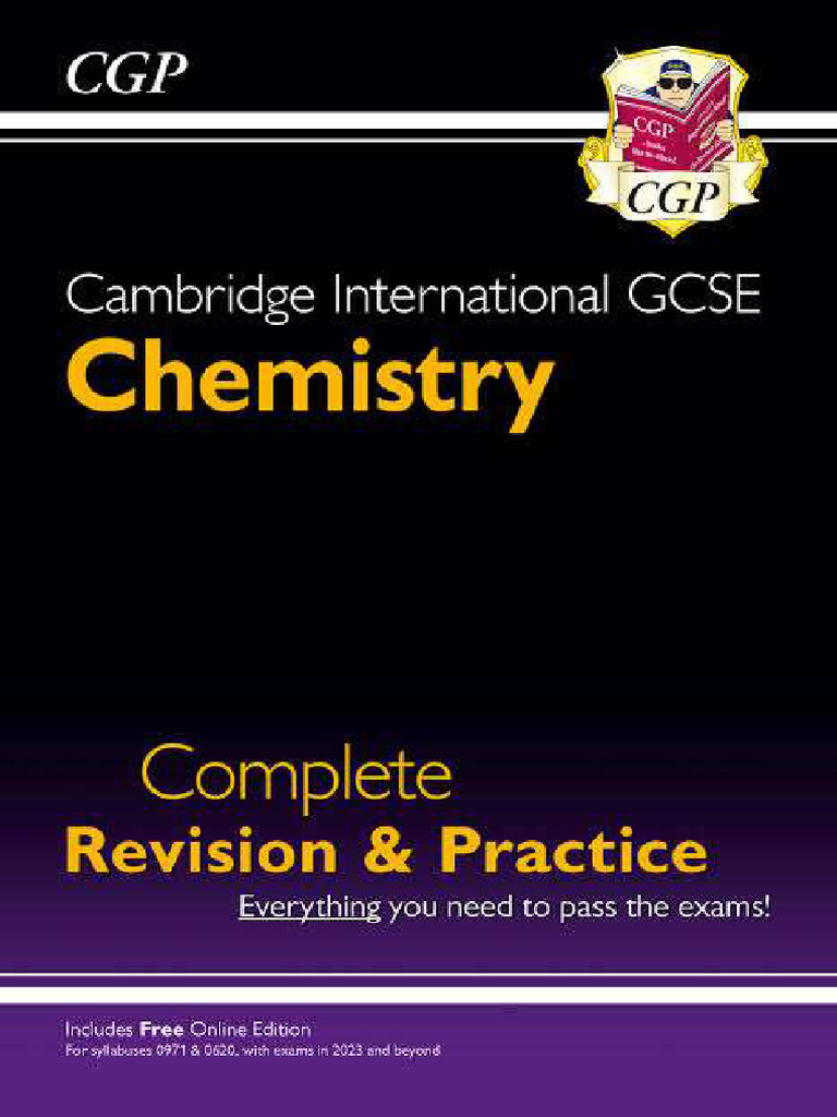 CGP Cambridge IGCSE Chemistry | PDF