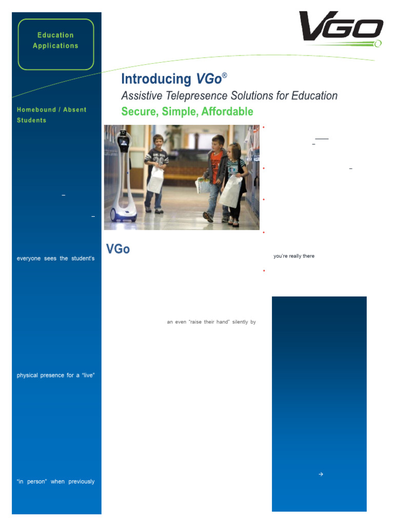 VGo Education Brochure Feb2012 | PDF | Microsoft Windows | Computing