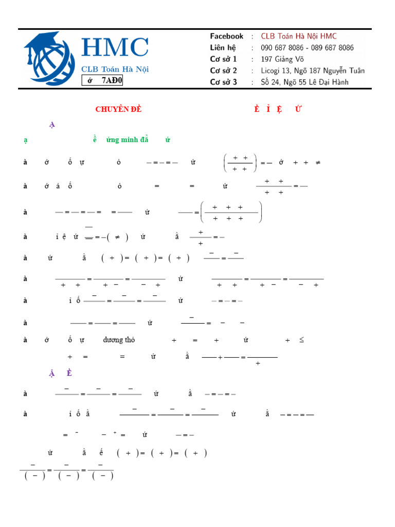 Buoi 17 On Tap Day Ti So Bang Nhau DB | PDF