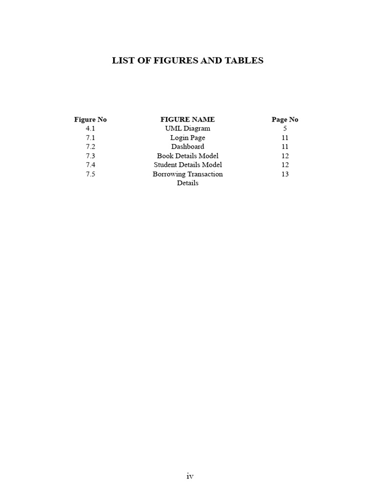 List of Figures and Tables Cpp | PDF