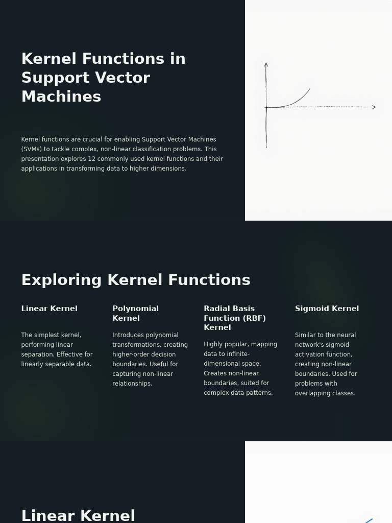 Kernel Functions in Support Vector Machines | PDF | Support Vector ...