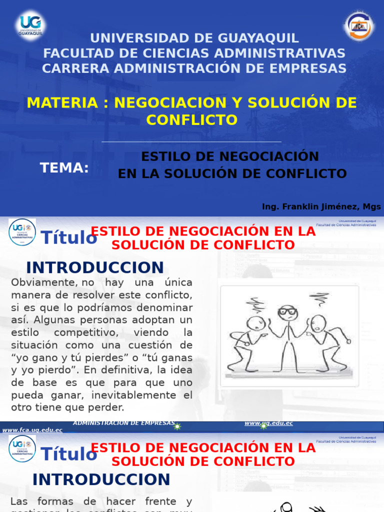 2.3 Estilo de Negociacion | PDF | Negociación