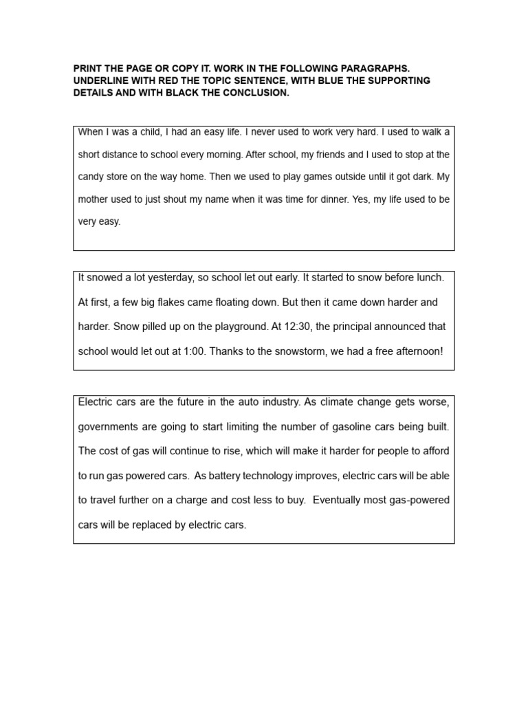 paragraph-activity | PDF