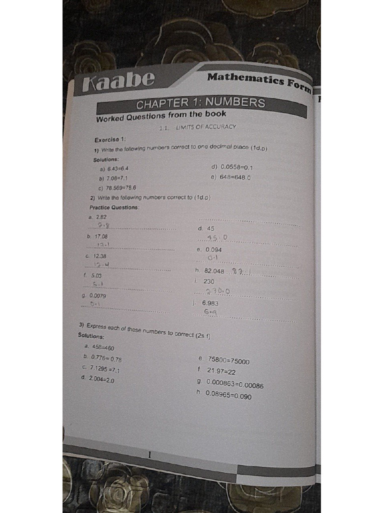 Kaabe Mathematics | PDF