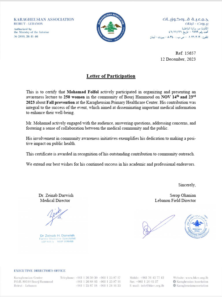 BAU Template - Moh'd Folfol | PDF
