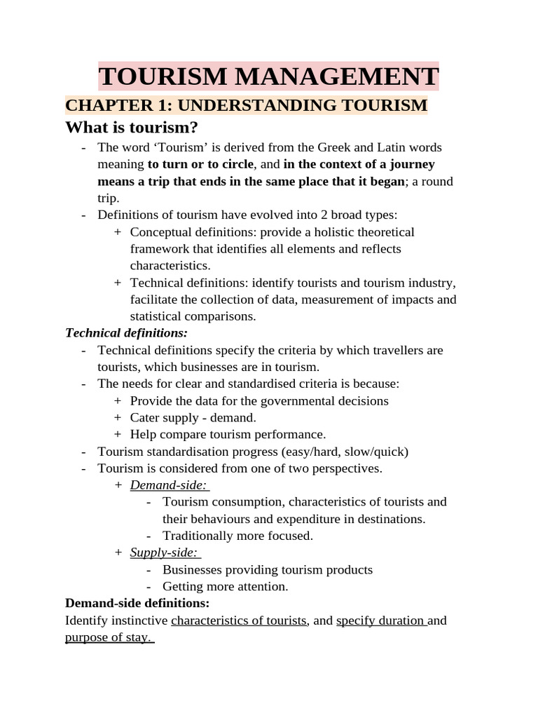 Tourism Management | PDF | Franchising | Tourism