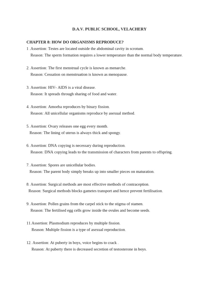 Organism Reproduction and Development Insights | PDF