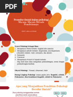 Contoh Varibel-Variabel Dalam Penelitian Psikologi | PDF