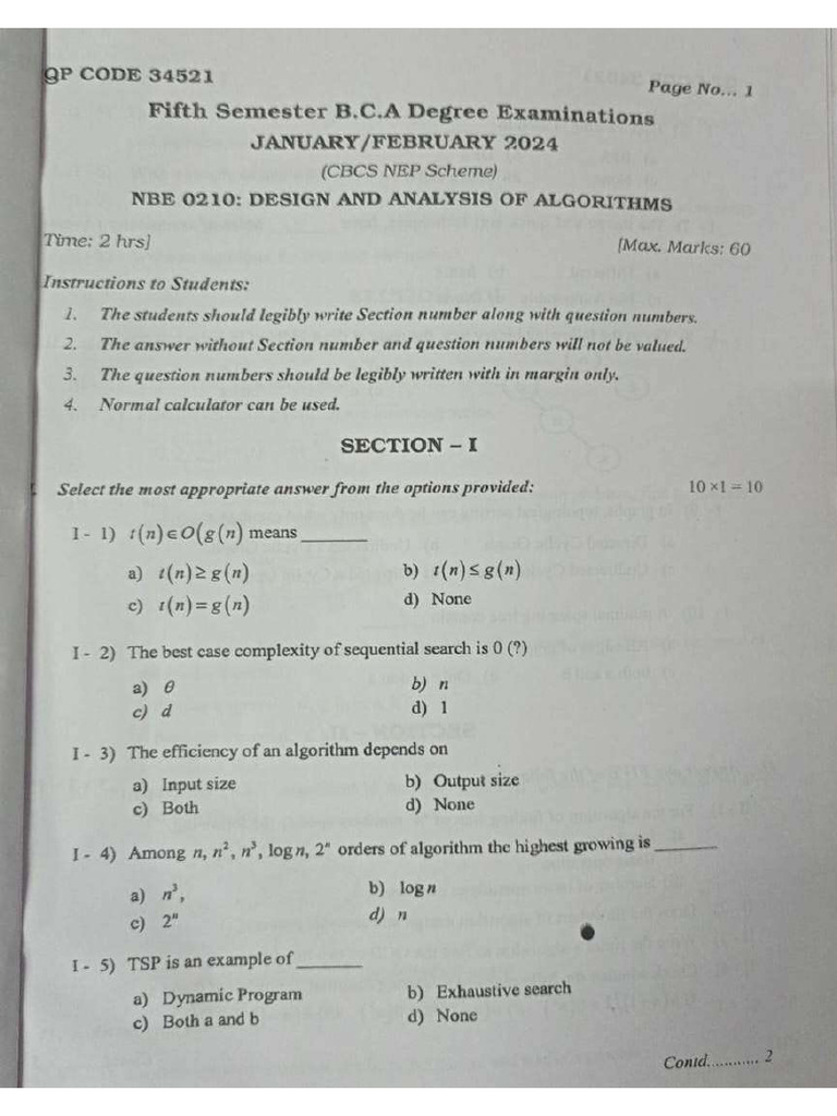 5th Sem New Nep QP 2024 Jan Feb | PDF