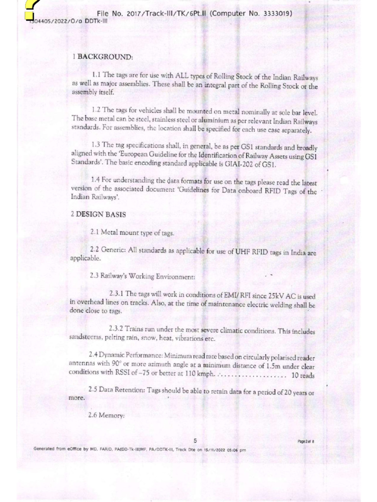 IREPS Document Summary - KOTANGLE | PDF