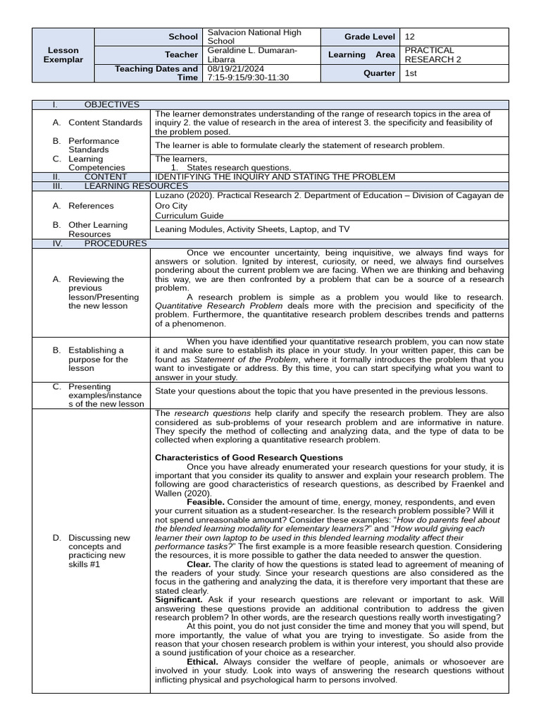 PR 2 4.docx | PDF | Scope (Computer Science) | Learning