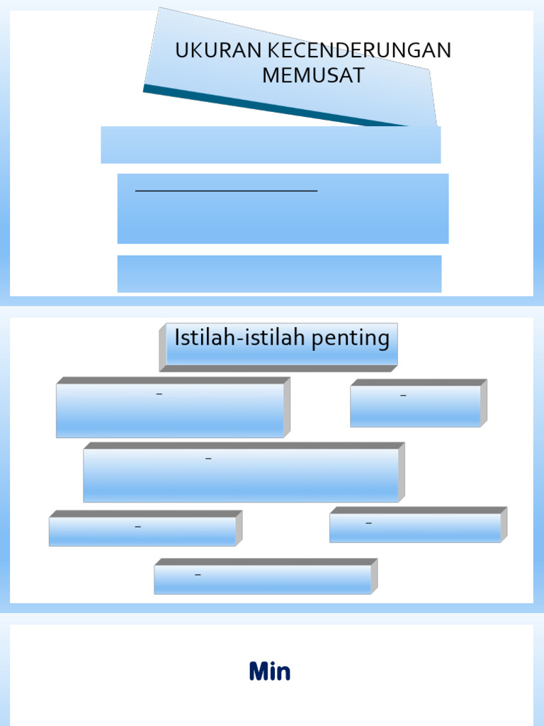 Ukuran Kecenderungan Memusat | PDF