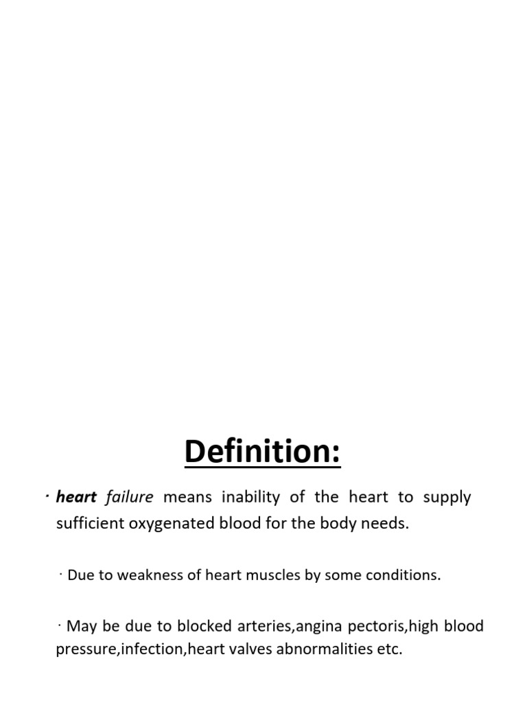 CHF | PDF | Heart Failure | Heart