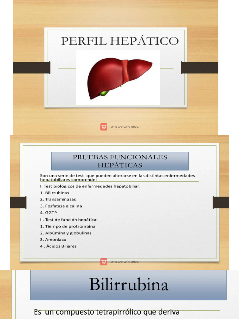 Perfil Hepatico | PDF