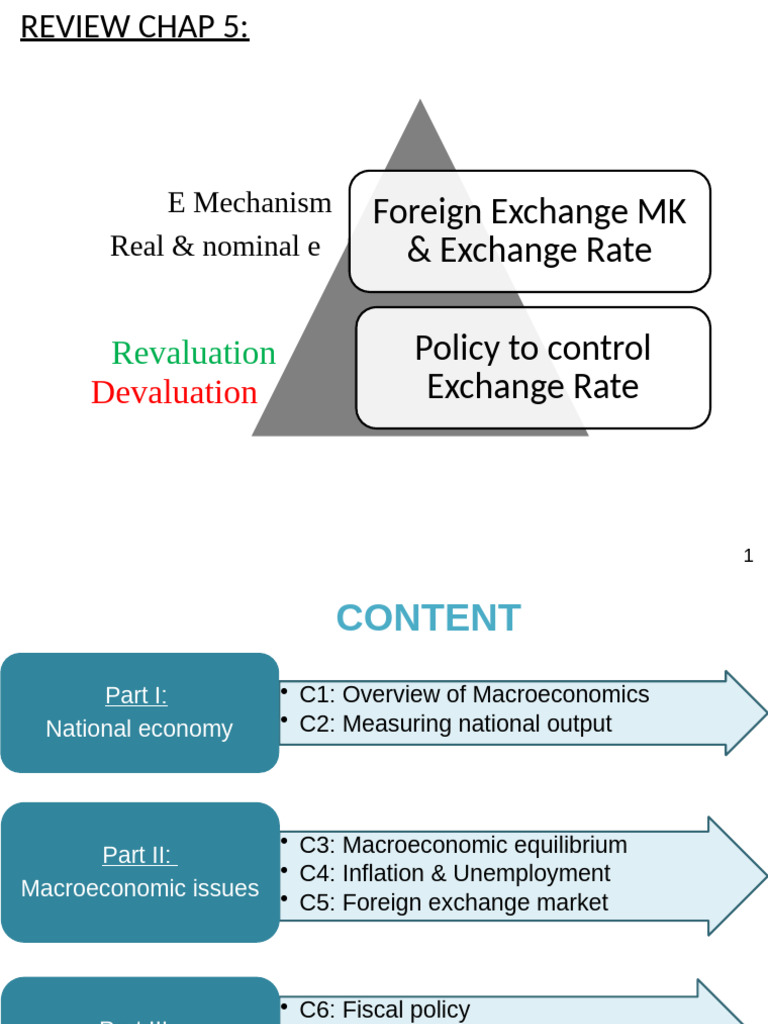Foreign Exchange & Fiscal Policy Overview | PDF | Macroeconomics | Fiscal Policy
