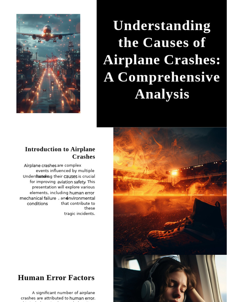Reasons For Aeroplane Crashes | PDF