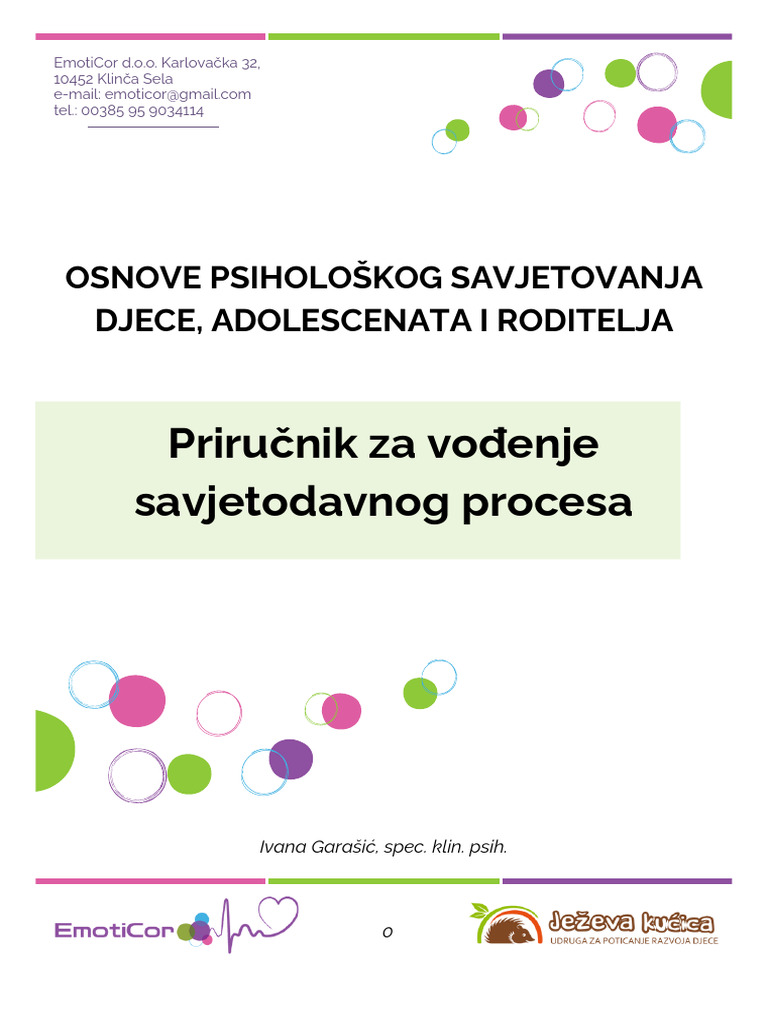 Savjetovanje Djece | PDF