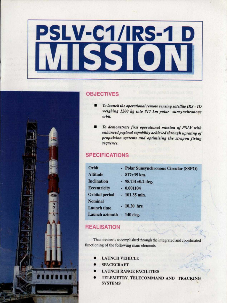 Pslv c1 Publication | PDF