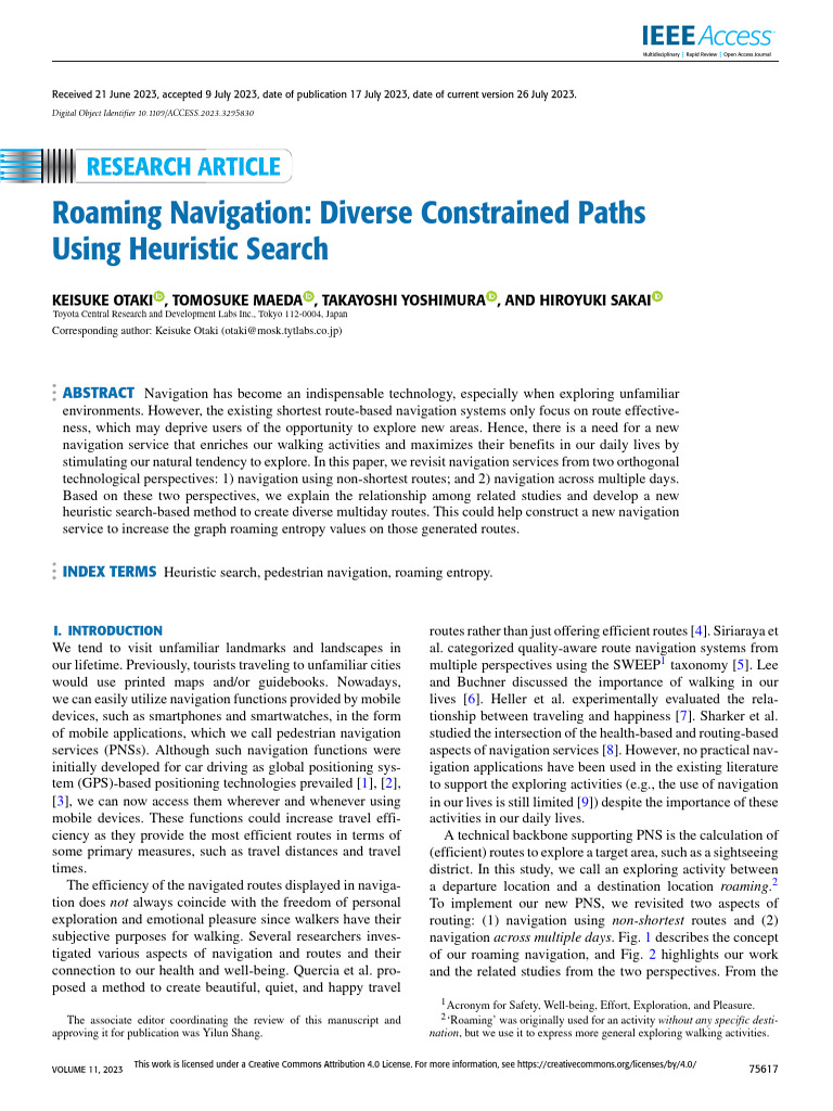 Roaming_Navigation_Diverse_Constrained_Paths_Using_Heuristic_Search | PDF | Combinatorics ...