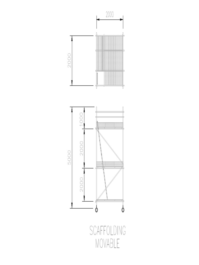 Scaffolding Movable b3 | PDF
