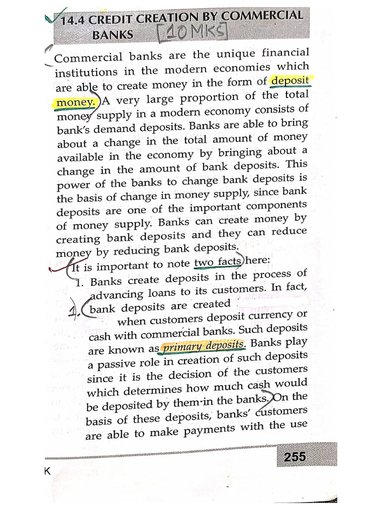 Credit Creation | PDF
