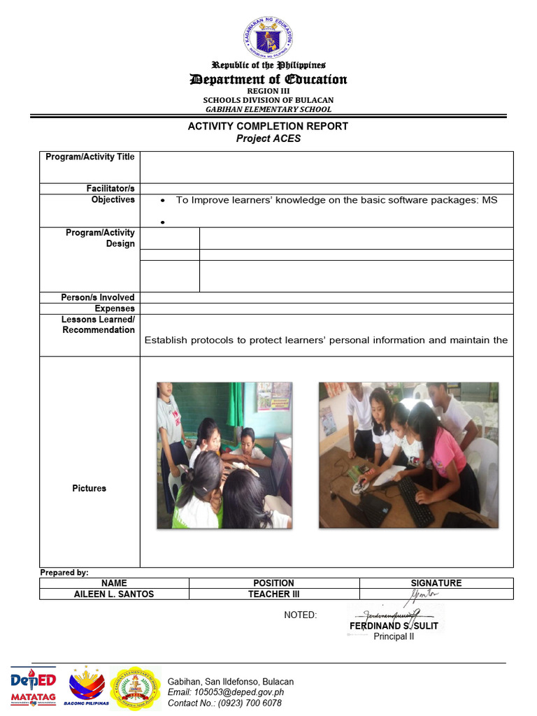 Acr Project Aces | PDF