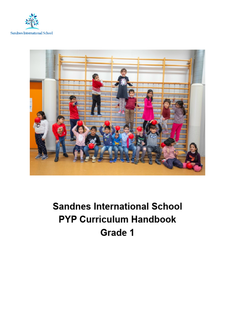PYP Grade 1 Curriculum Handbook | PDF | Shape | Learning