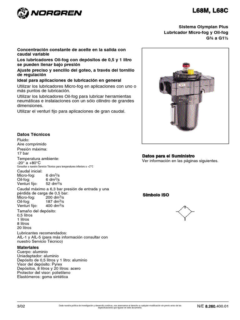 l68m NNP Ern | PDF | Tornillo