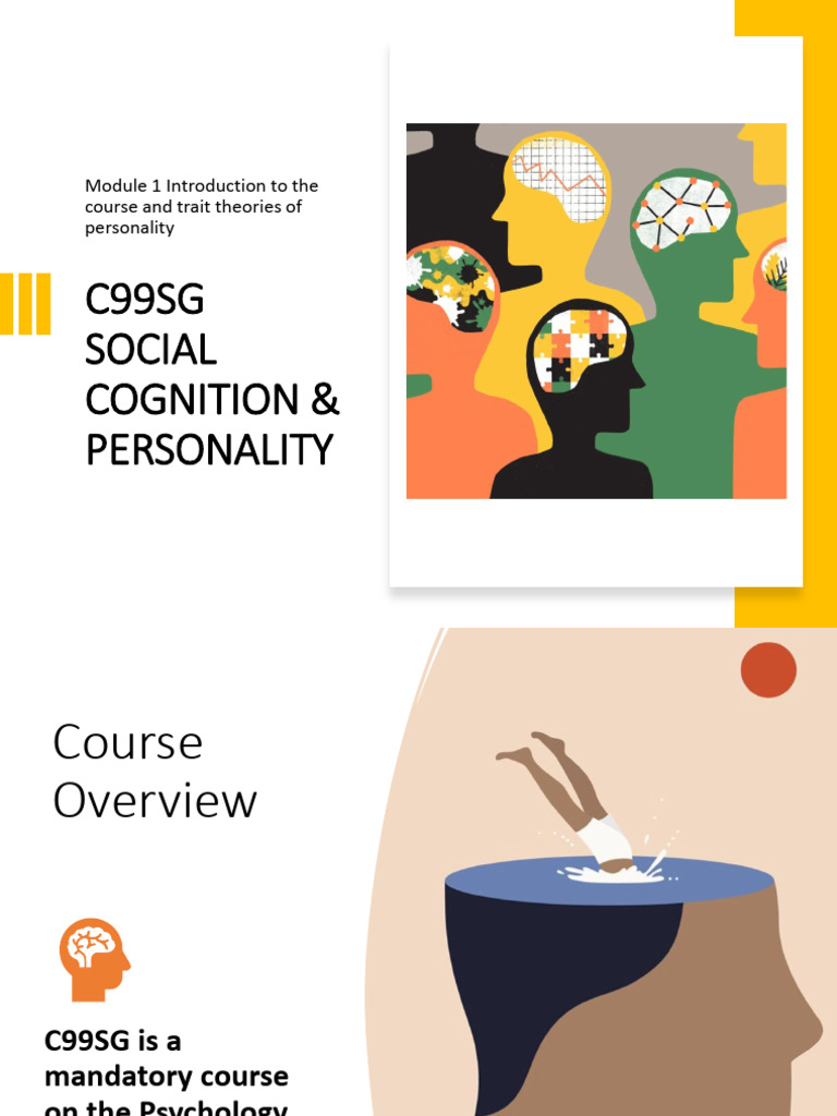 Social Cog and Personality Lec1 | PDF | Extraversion And Introversion | Behavioural Sciences