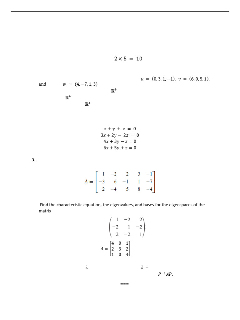 MAT125.4_Assgn02_Summer_2023.pdf | PDF | Eigenvalues And Eigenvectors | Mathematical Concepts