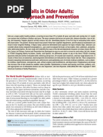 STEADI Fall Risk Assessment Guide | PDF | Risk | Health Sciences