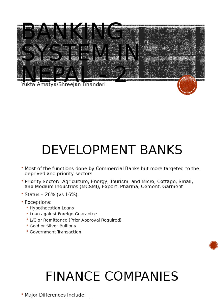 Banking System in Nepal - 2 | PDF | Banks | Business