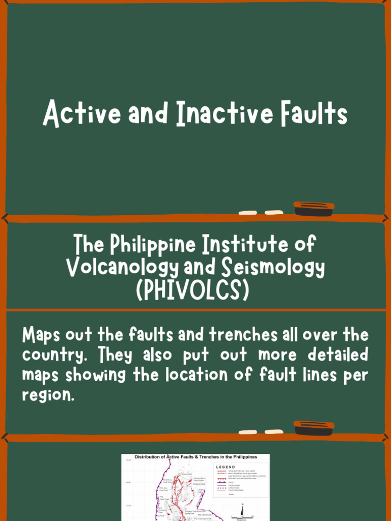 Grade 8 - Lecture No. 3 - Active and Inactive Faults | PDF ...