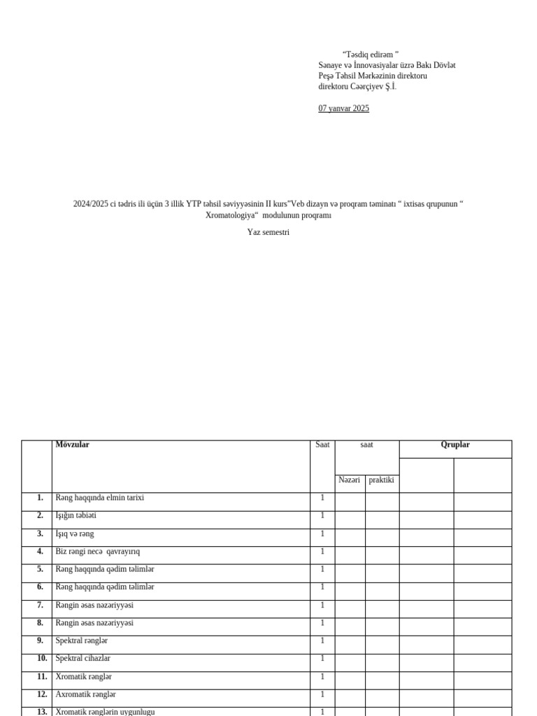 2025 Xrom Proqram T | PDF