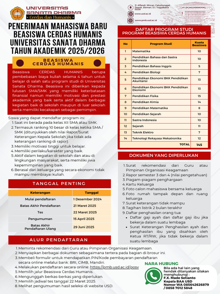 Beasiswa Cerdas Humanis | PDF