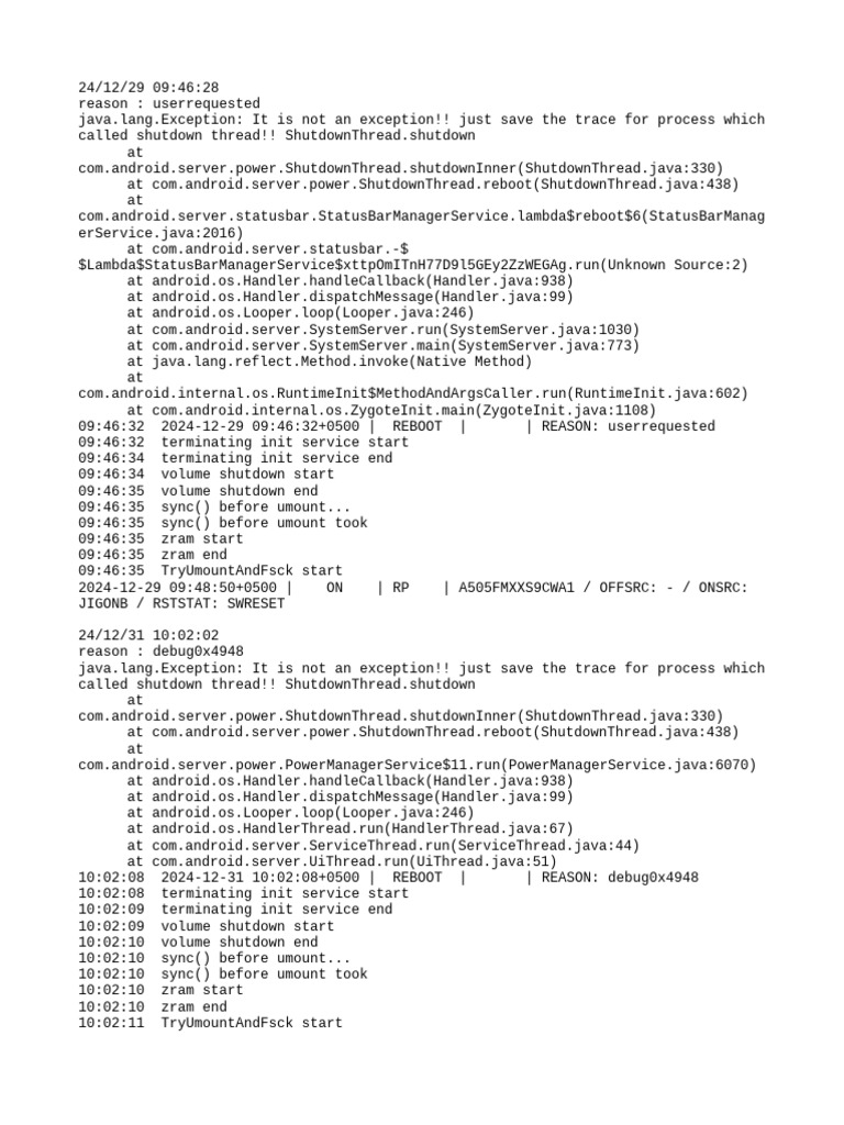 Power Off Reset Reason | PDF | Software Development | Oracle Acquisitions