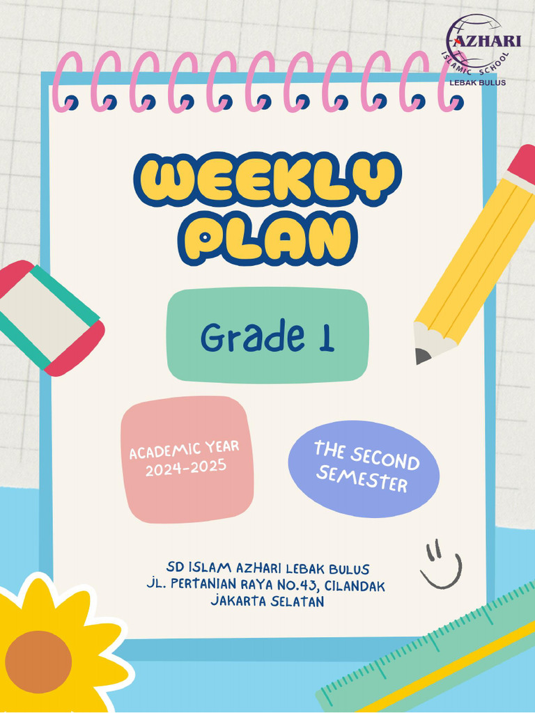 Weekly Plan Grade 1 Smt 2 AY 2024-2025 | PDF