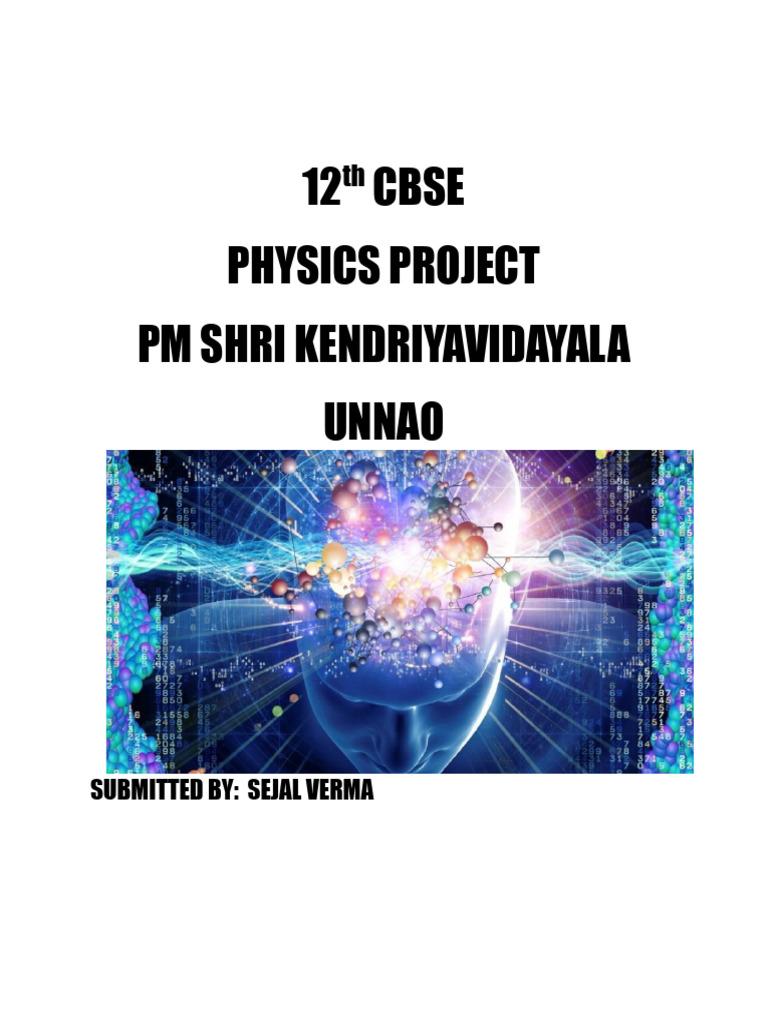 XII Physics Investigatory Project To-Estimate-The-Charge-Induced-On ...