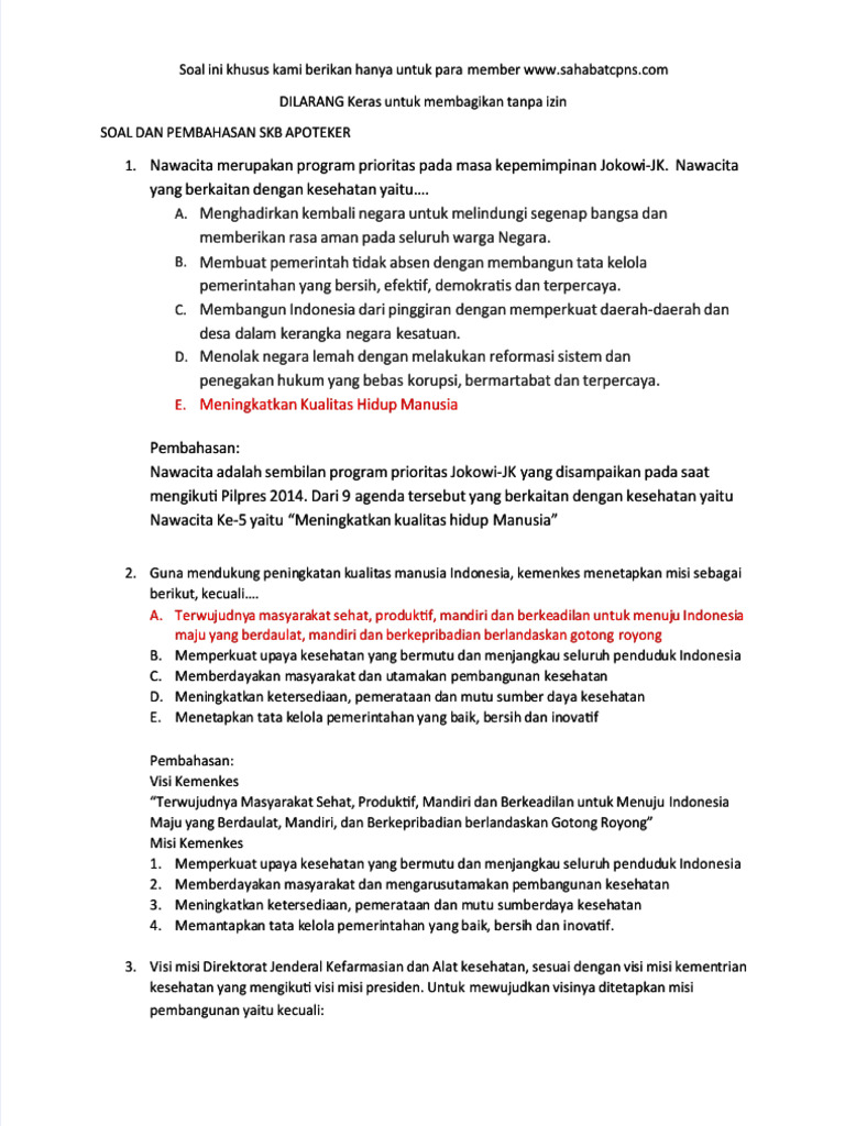 pdf-soal-skb-apoteker-dan-pembahasan_compress | PDF