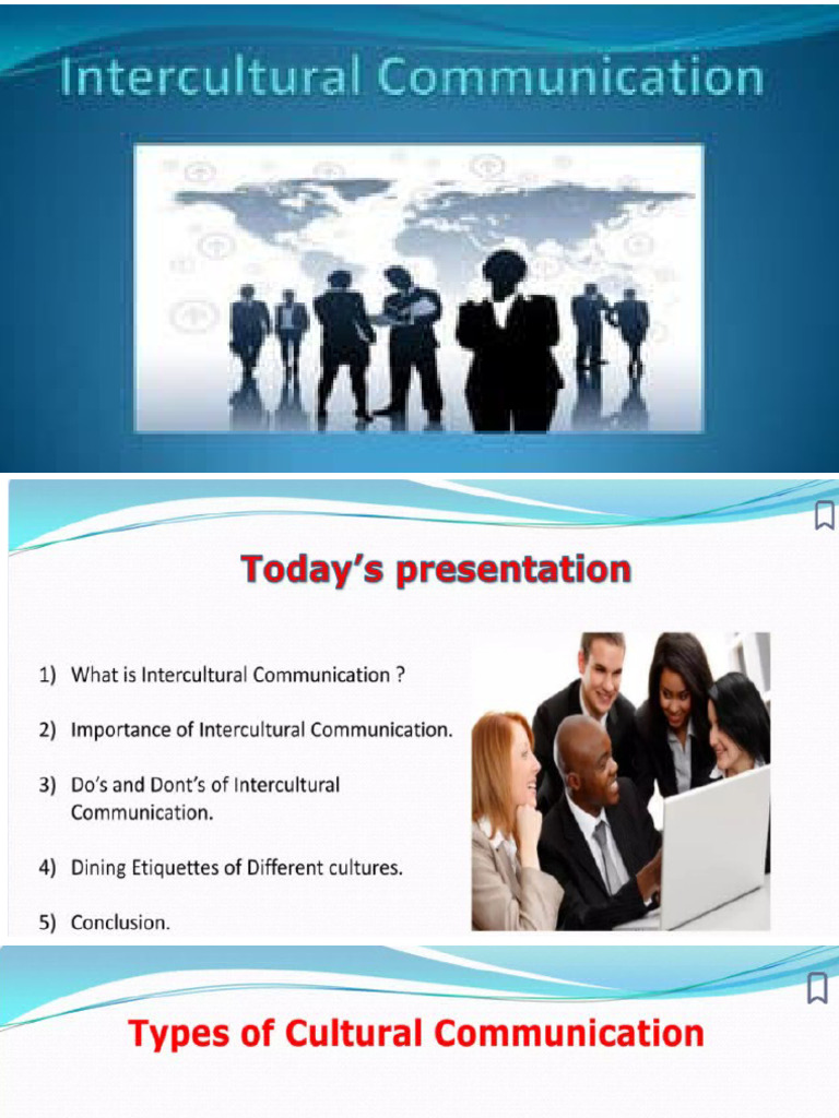 Intercultural Communication | PDF