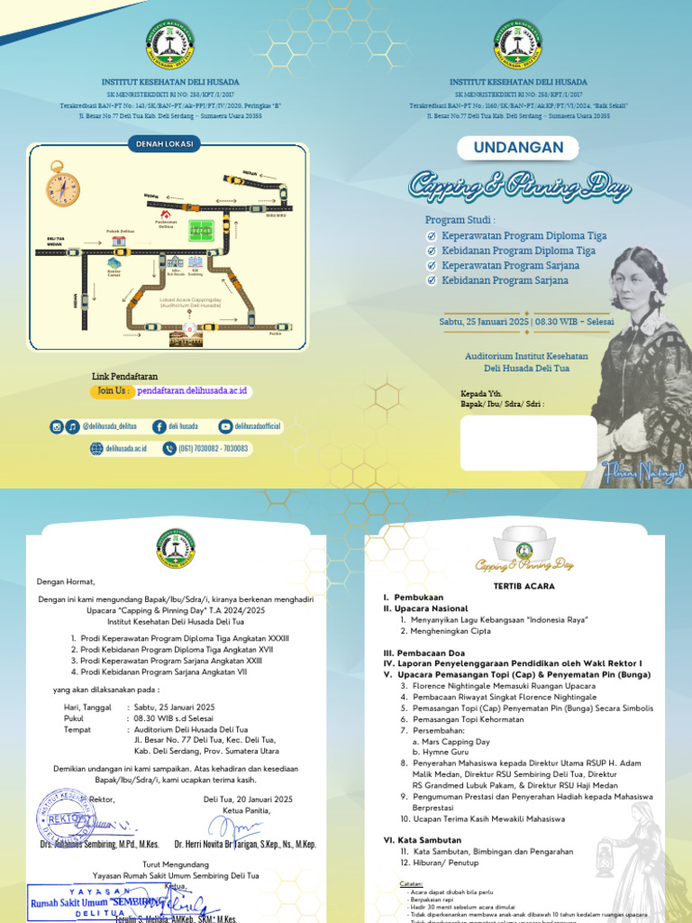 Undangan Capping Day 25 Januari 2025 | PDF