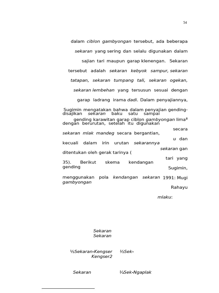 pola sekaran Kendangmugirahayu | PDF