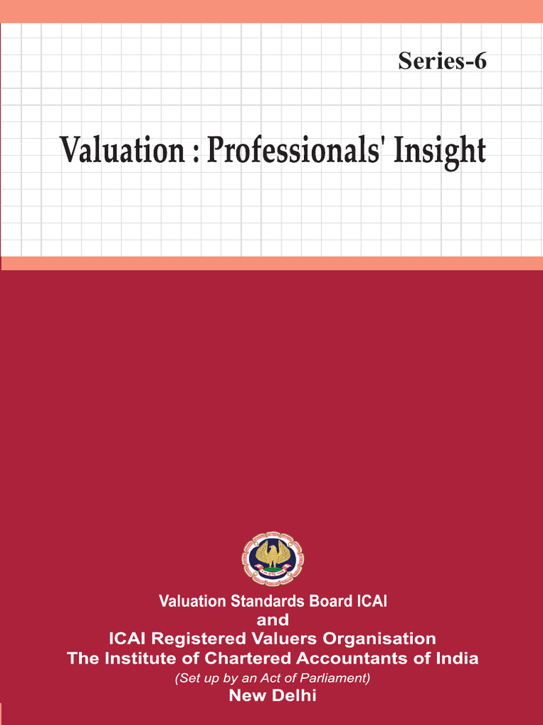 Valuation - Professionals Insight (Series 6) | PDF | Business Valuation ...