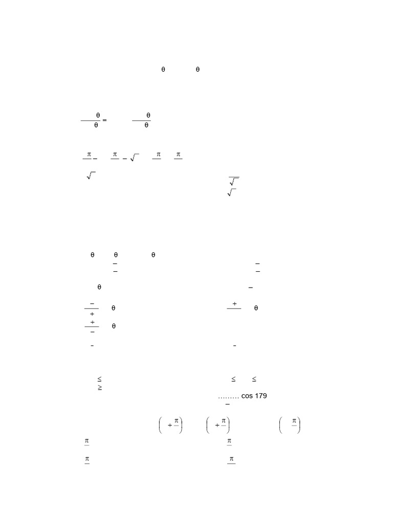 TRIGO-1 | PDF | Mathematical Analysis | Mathematics