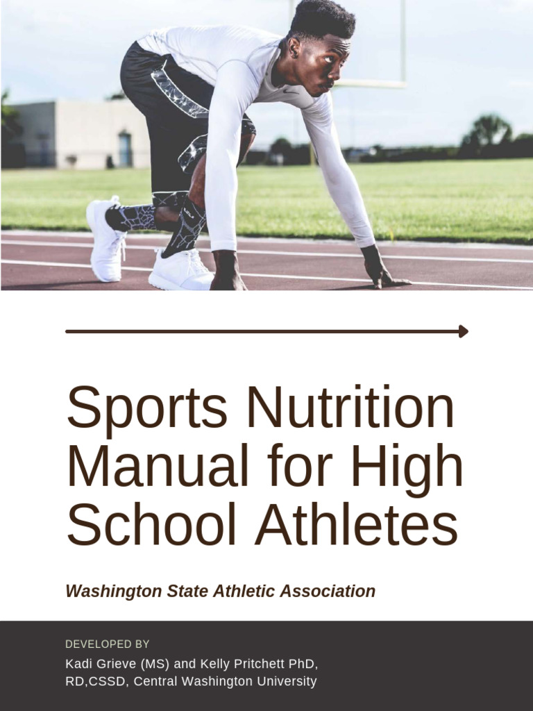 Nutrition Guide for High School Athletes | PDF | Sports Nutrition ...