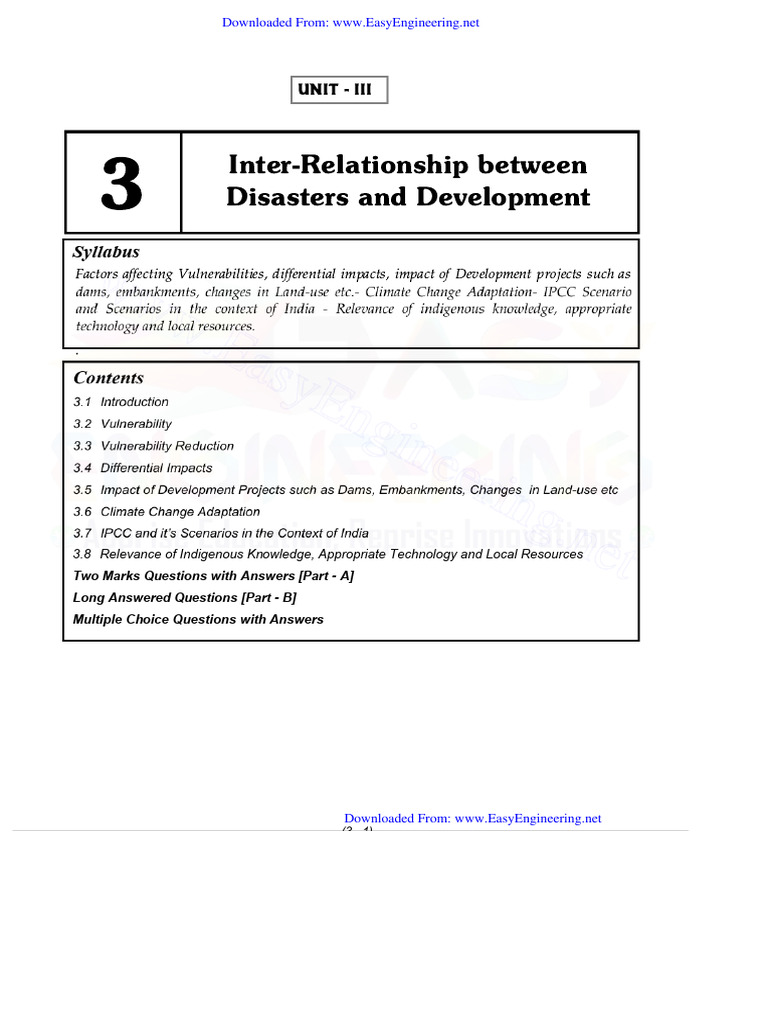 Unit 3 - MX3084 | PDF | Climate Change | Intergovernmental Panel On Climate Change