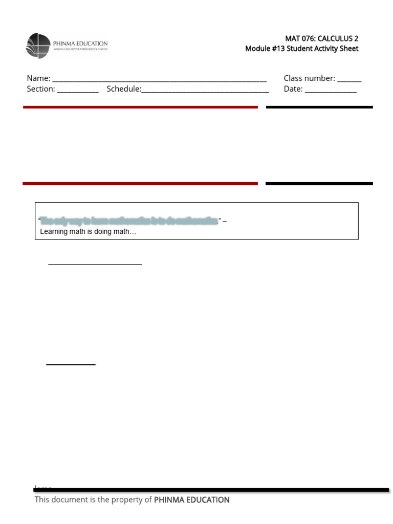 Upang Cea Common Mat076 p3 | PDF | Integral | Mathematical Analysis