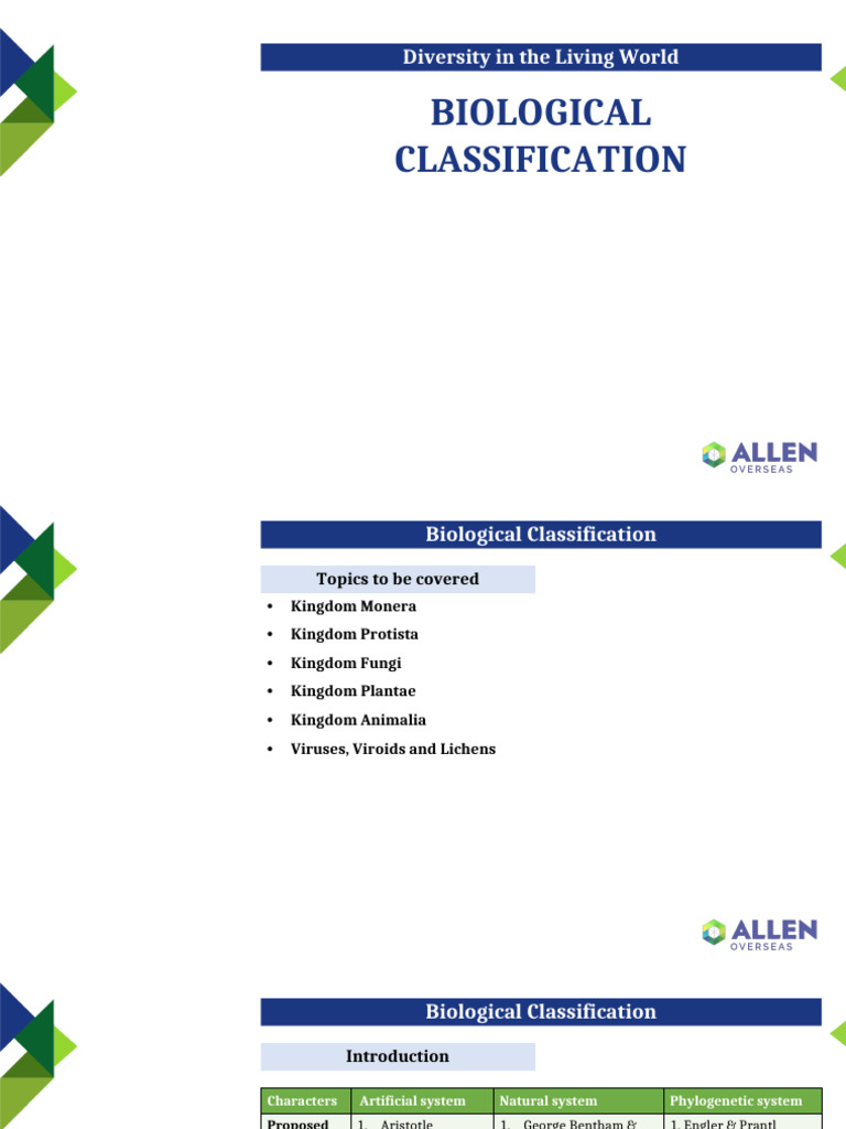 Biological Classification | PDF | Fungus | Bacteria